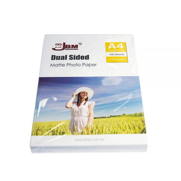 Dual Sided Matte Photo Paper A4 – JBM